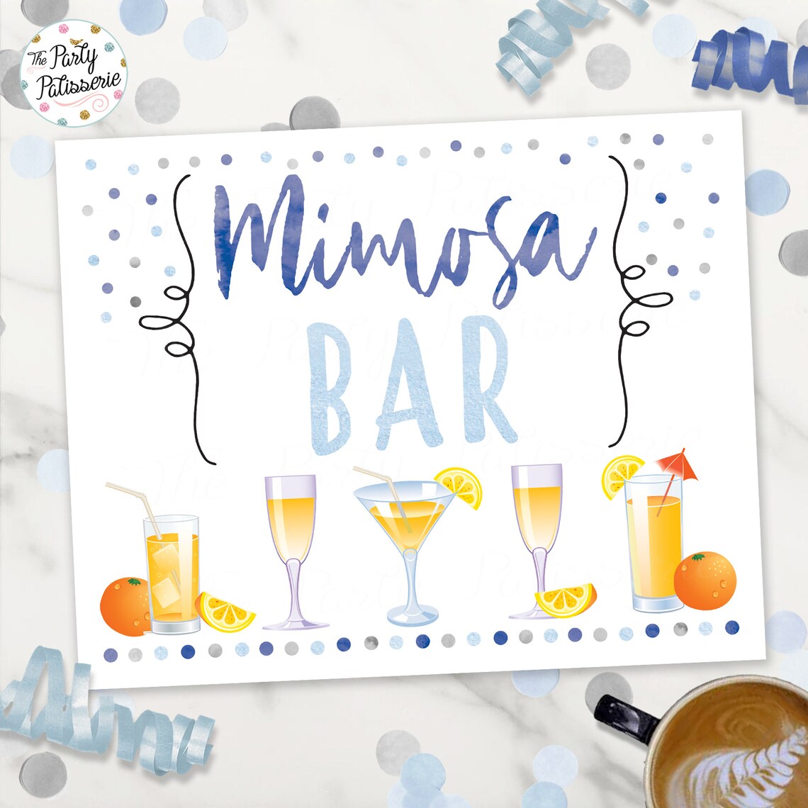 Mimosa Bar Bar Sign - Etsy Canada