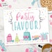 Party Favor Sign, Favour Sign, Digital File, Printable, Pajama Party ...