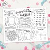 Printable Pancakes and Pajamas Shower Book Insert, Baby Shower Game ...
