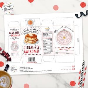 Buffalo Plaid PERSONALIZED Make Your Own Pancakes and Pajamas Mini ...