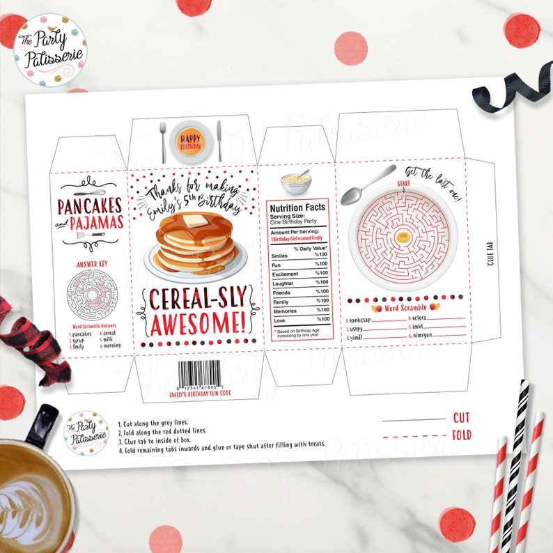 Buffalo Plaid PERSONALIZED Make Your Own Pancakes and Pajamas | Etsy