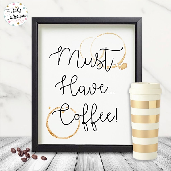 Must Have Coffee - Etsy