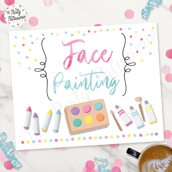Face Painting Sign - Etsy