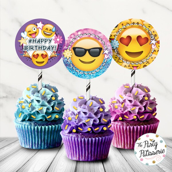 Emoticons Topper - Etsy