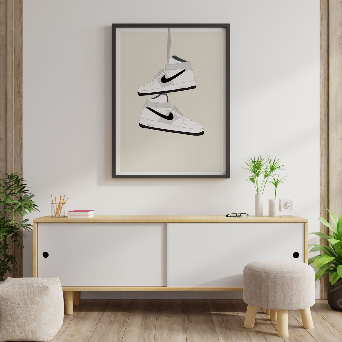 Nike Sneaker Wall Art; Airforce Shoe Poster; Sneakerhead Poster; Nike ...