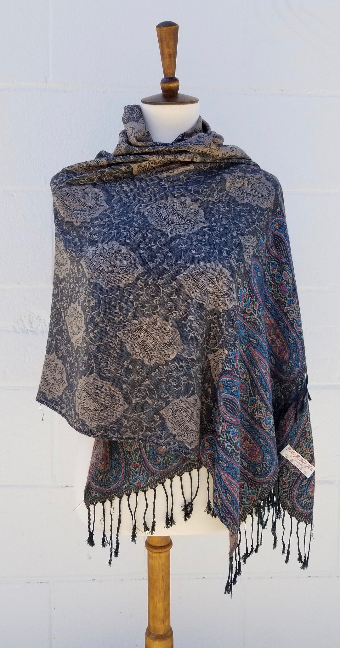 Chocolate Brown Festival Scarf / Pashmina - Etsy