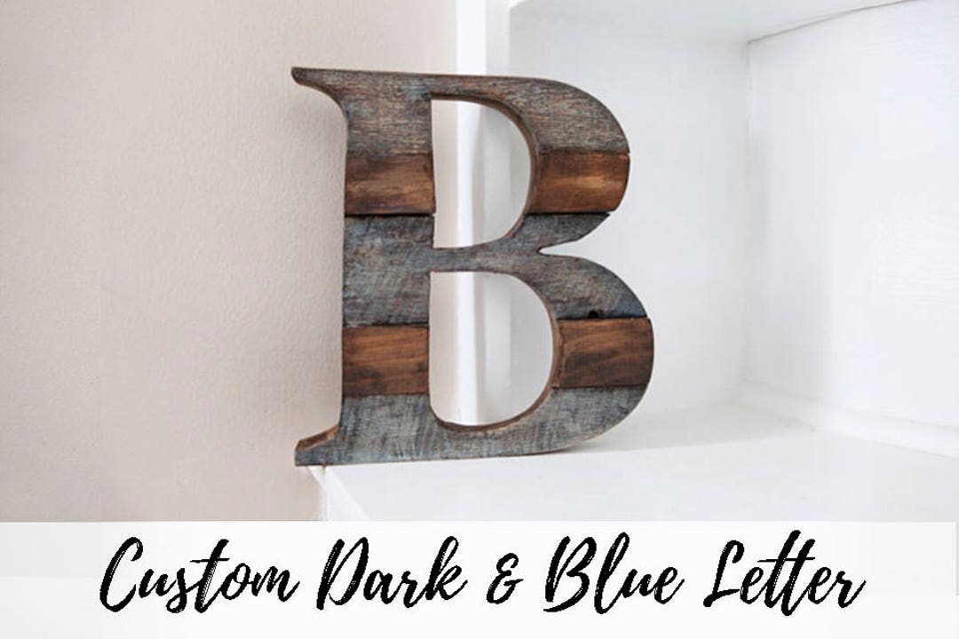 Wood Letter for Wall, Wall Decor, Farmhouse Decor, Rustic Home Decor ...