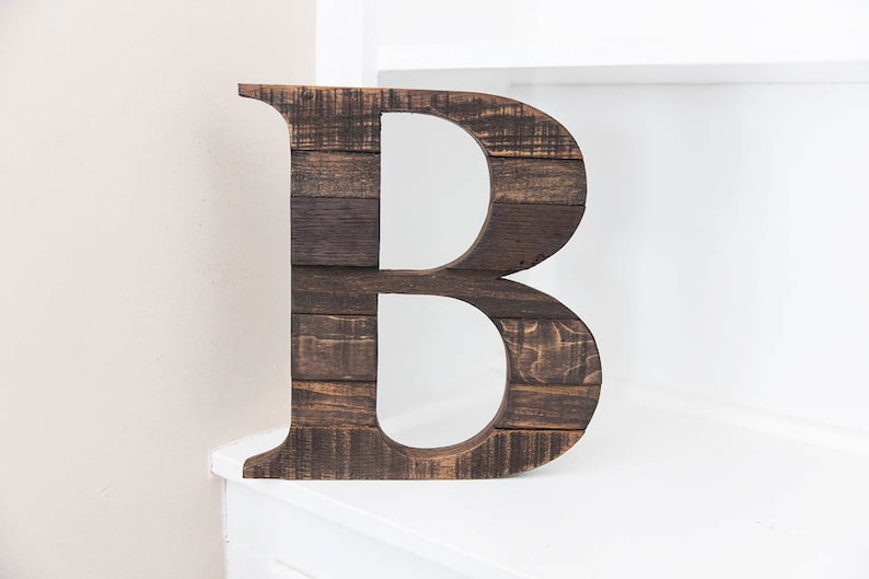 Farmhouse Decor, Wooden Letter, Country Home Decor, Wood Letter, Wall ...