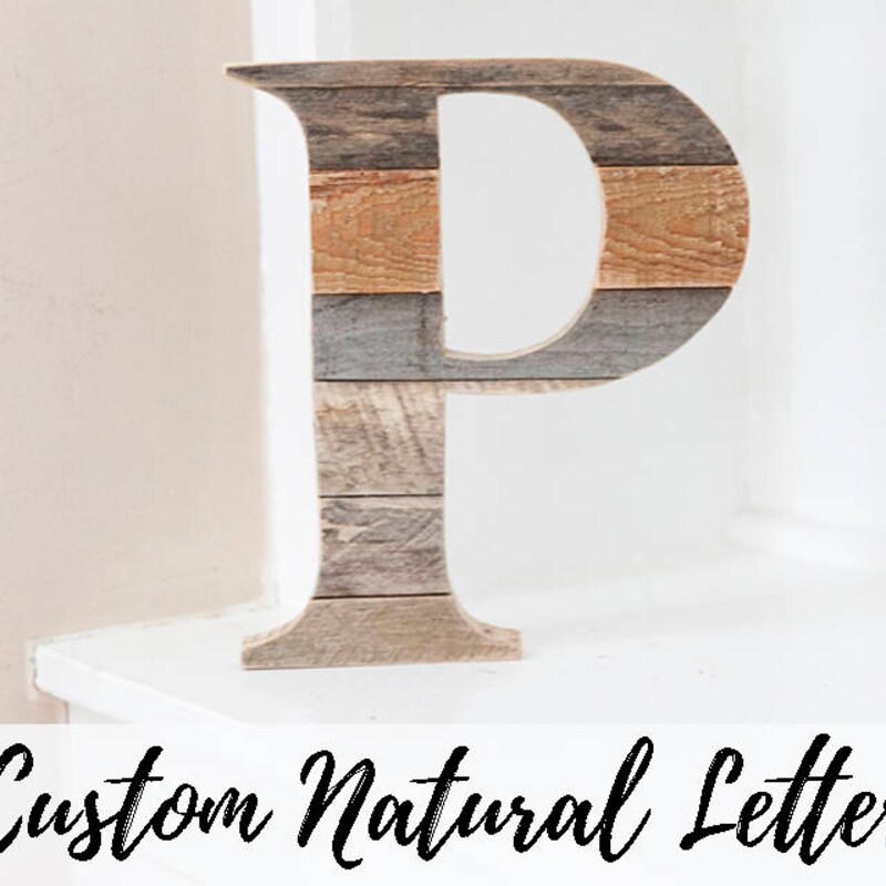 Wood Letter - Etsy