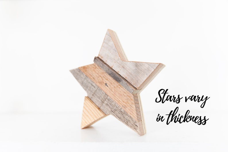 Rustic Home Decor Farmhouse Decor Wood Star Wall Decor - Etsy Hong Kong