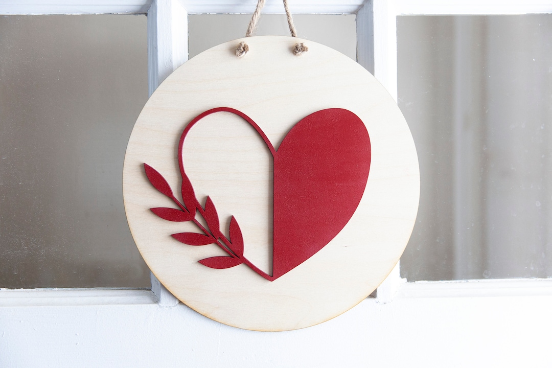 Valentines Day Door Hanger, Front Door Decor, Valentine's Day ...