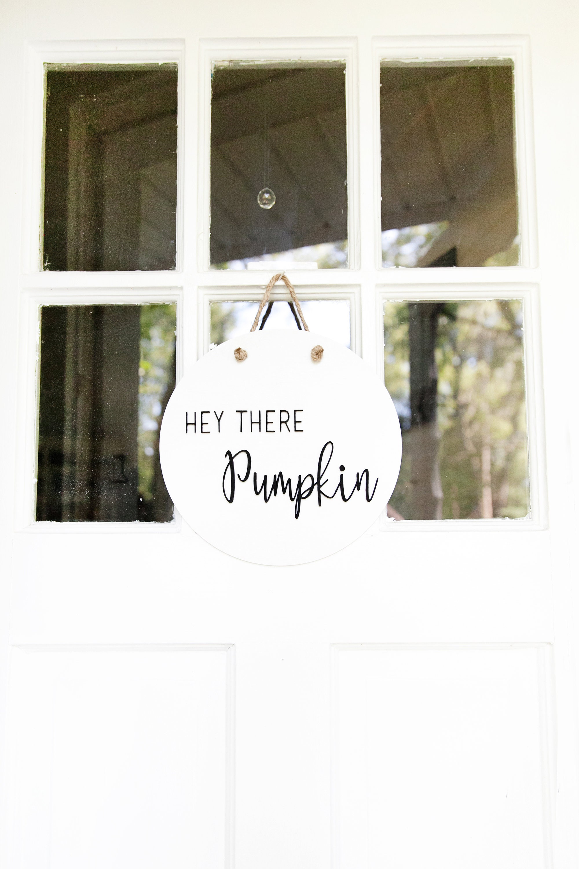 Fall Front Door Decor, Hey There Pumpkin Sign - Etsy