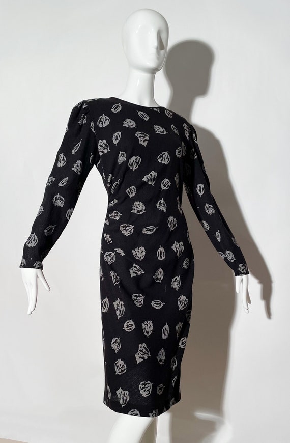 80s floral dress Ungaro - Gem