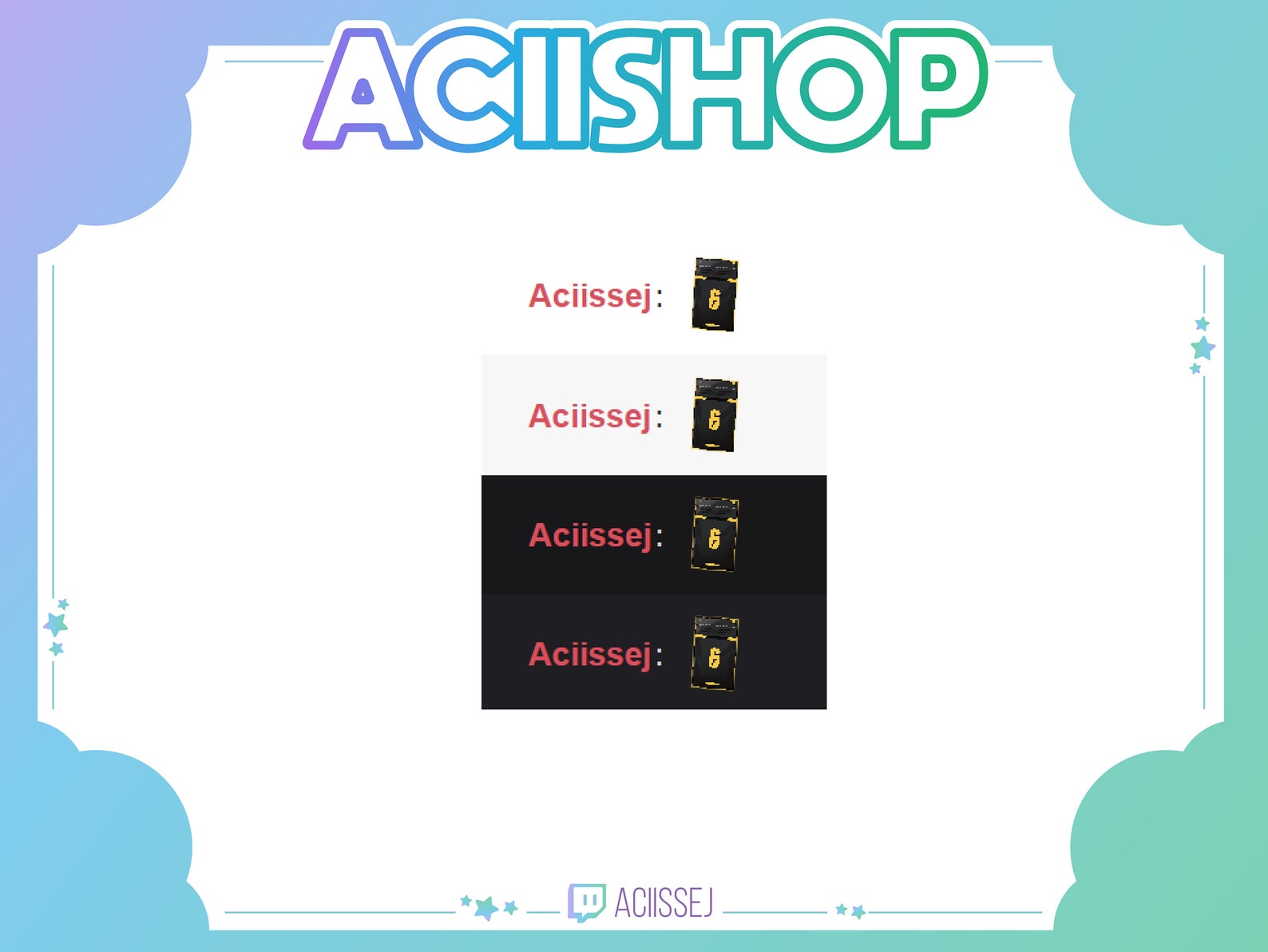 Rainbow Six Siege | Legendary (yellow) Alpha Pack Twitch Emote ...