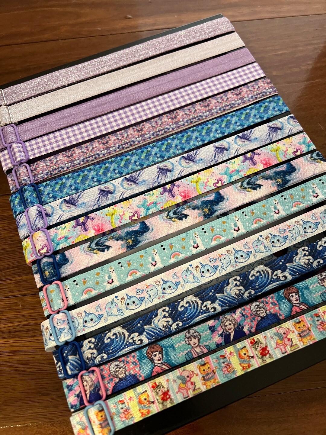 Adjustable Planner Band Also Bookmark or Notebook or Tablet Band Pick ...