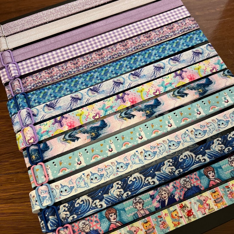Elastic Band Bookmark - Etsy