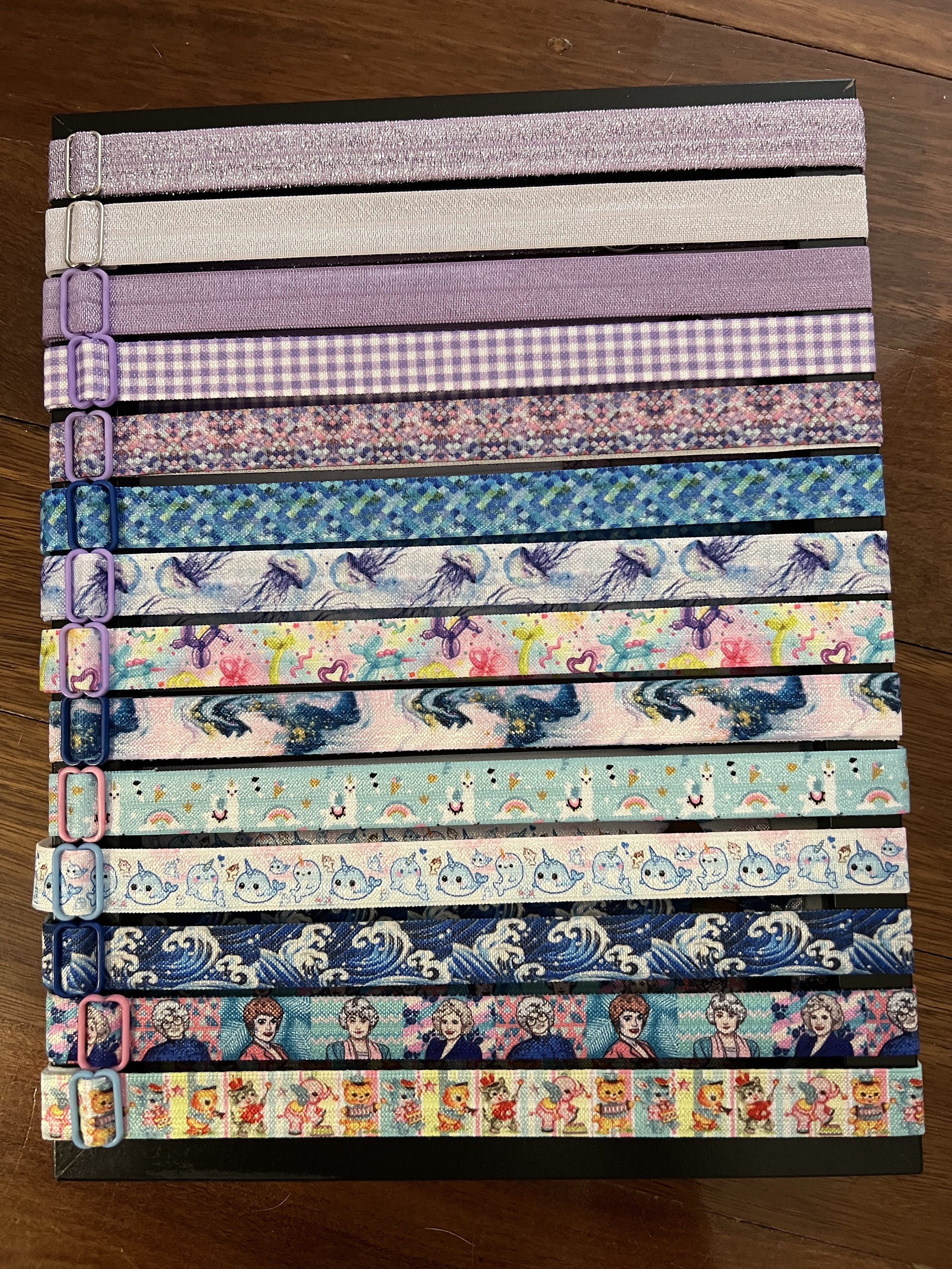 Adjustable Planner Band Also Bookmark or Notebook or Tablet Band Pick ...