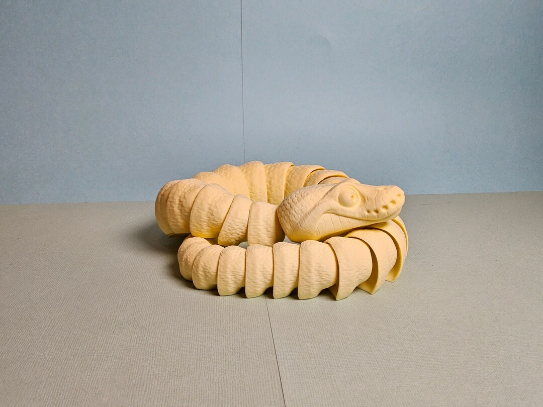 Ball Python, 3D Printed Gift, Animal Home Decor, Unique Gift for Her ...