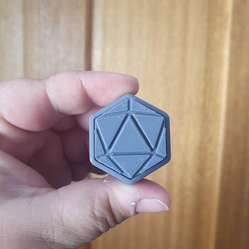 D20 Keycap Clicker, STL File, Digital Download, Keycaps Artisan, Gift ...
