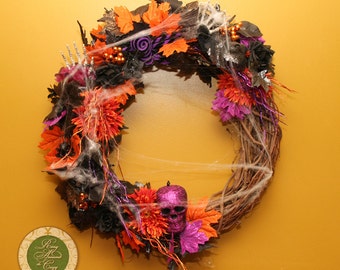 Halloween wreaths | Etsy