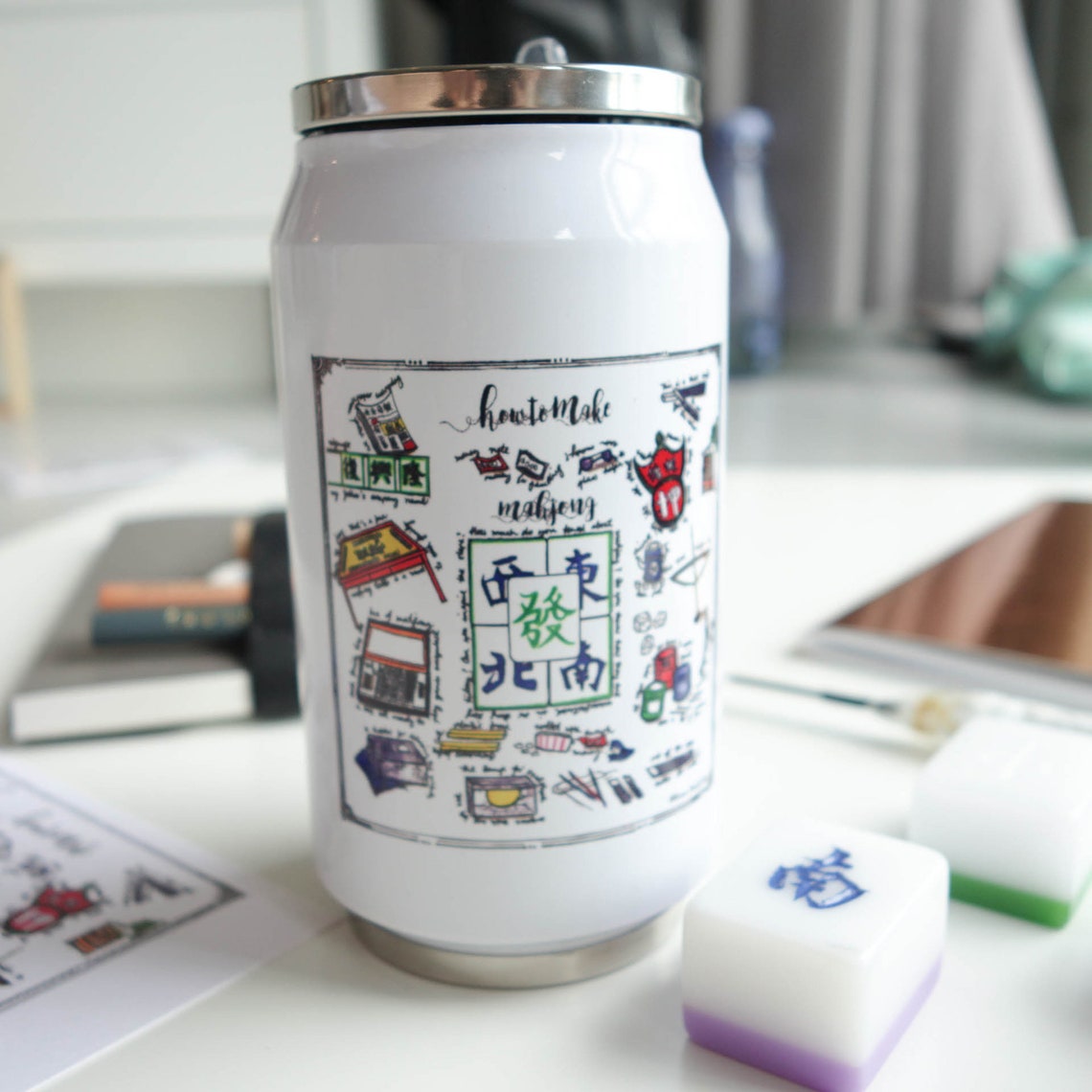 How to Make Mahjng Can-shaped Bottle | Etsy