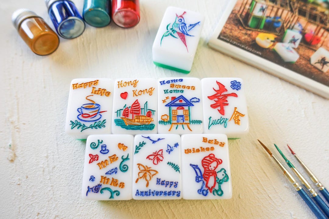 Personalized Mahjong Gift Perfect for Special Occasions - the Art of ...