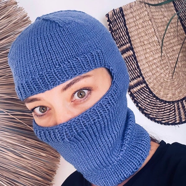 Knit Balaclava - Etsy