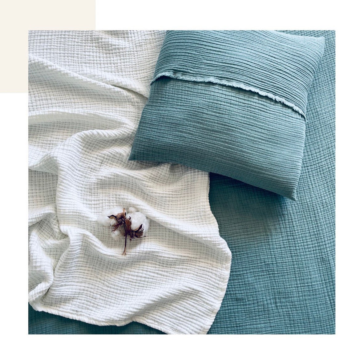 Muslin Throw Blanket Soft Cotton Throw Different Colors | Etsy