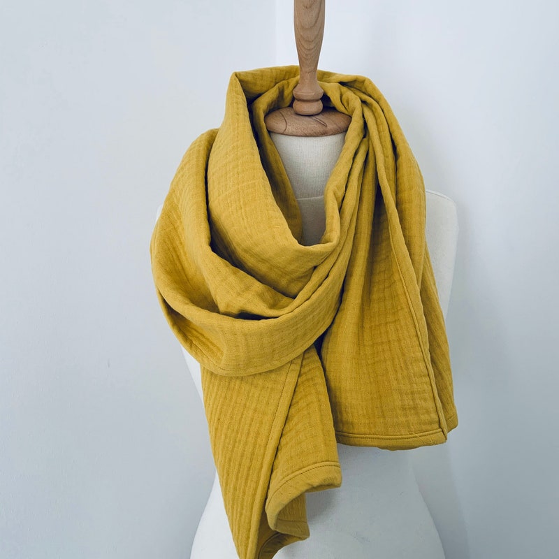 Yellow Scarf - Etsy