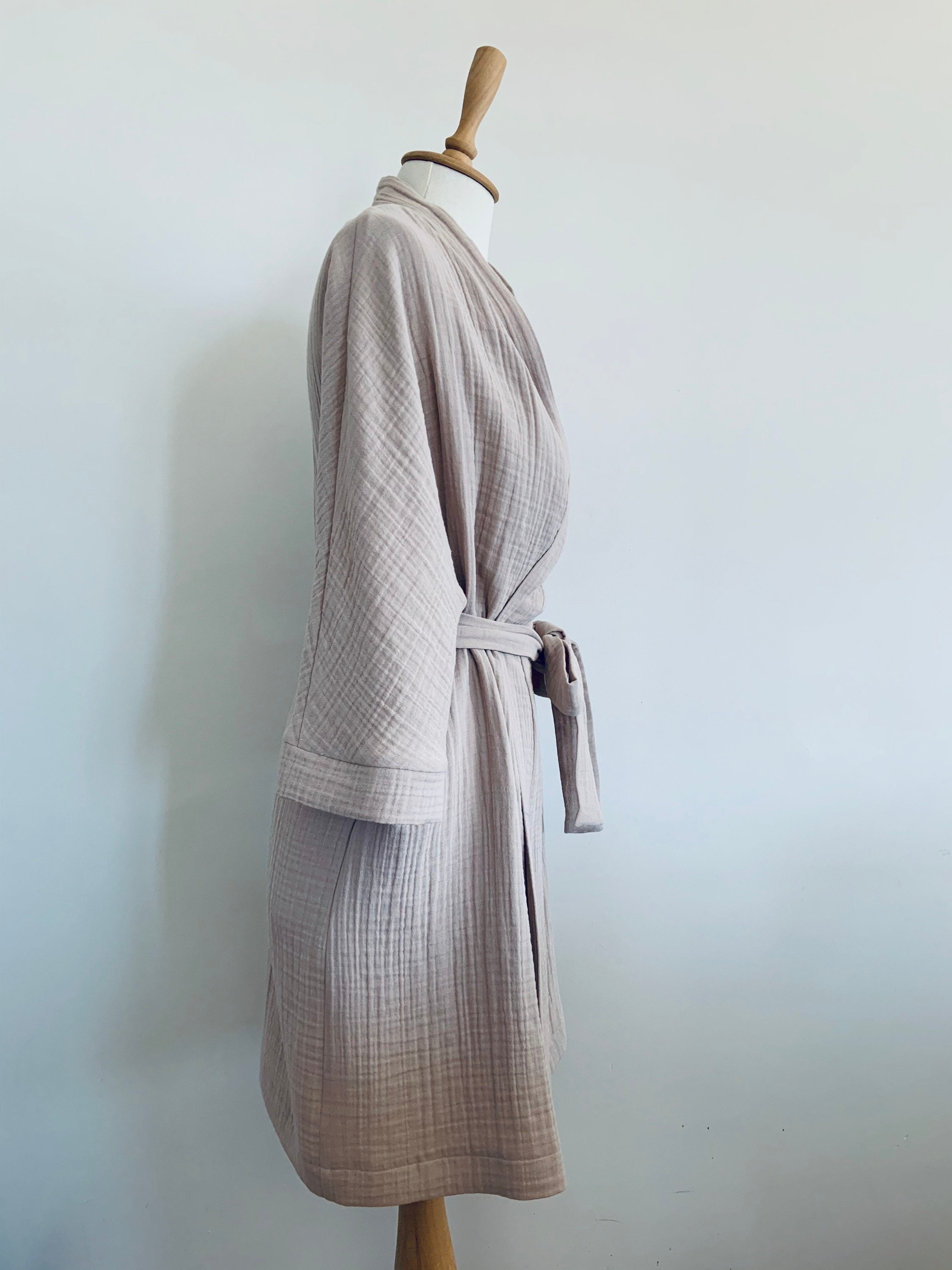Charcoal Bathrobe 13 Colors Available Unisex Bath Robe - Etsy