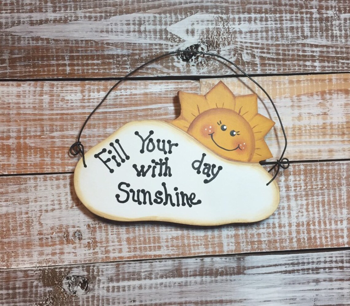 Signs. Custom Signs. Sunshine. the Sun Will Come up Tomorrow. - Etsy