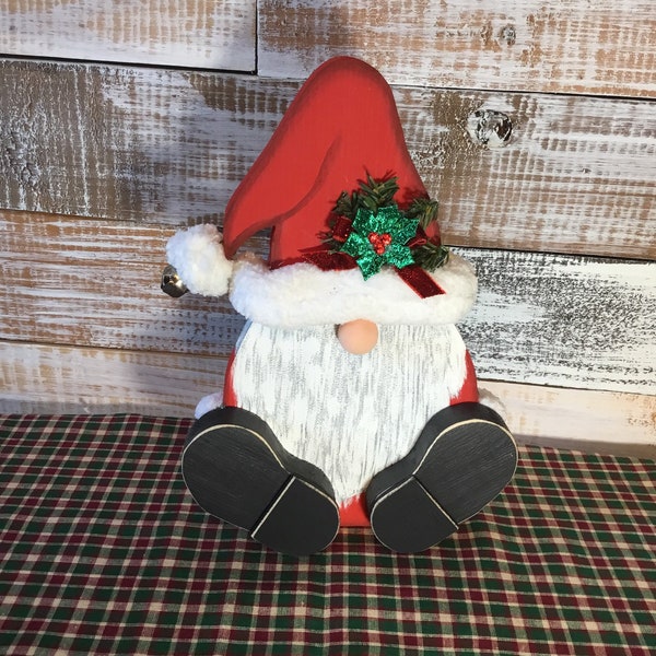 Christmas Santa Gnome - Etsy