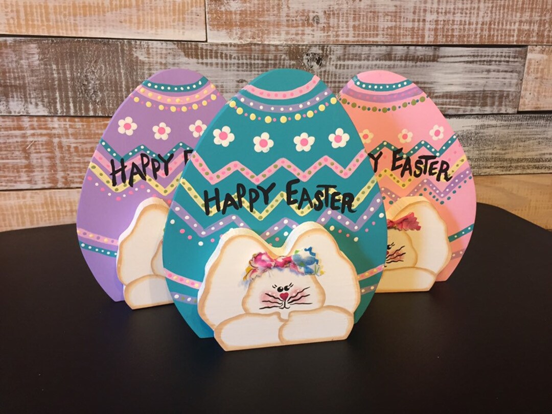 Easter Egg With Bunny - Etsy