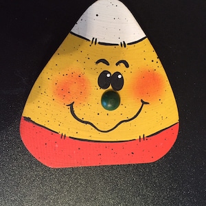 Halloween Ghost and Candy Corn - Etsy