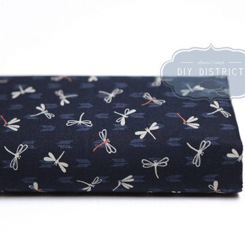 Dragonfly Fabric - Etsy