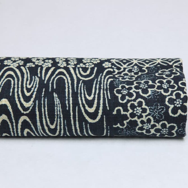 Japanese Indigo Fabric - Etsy