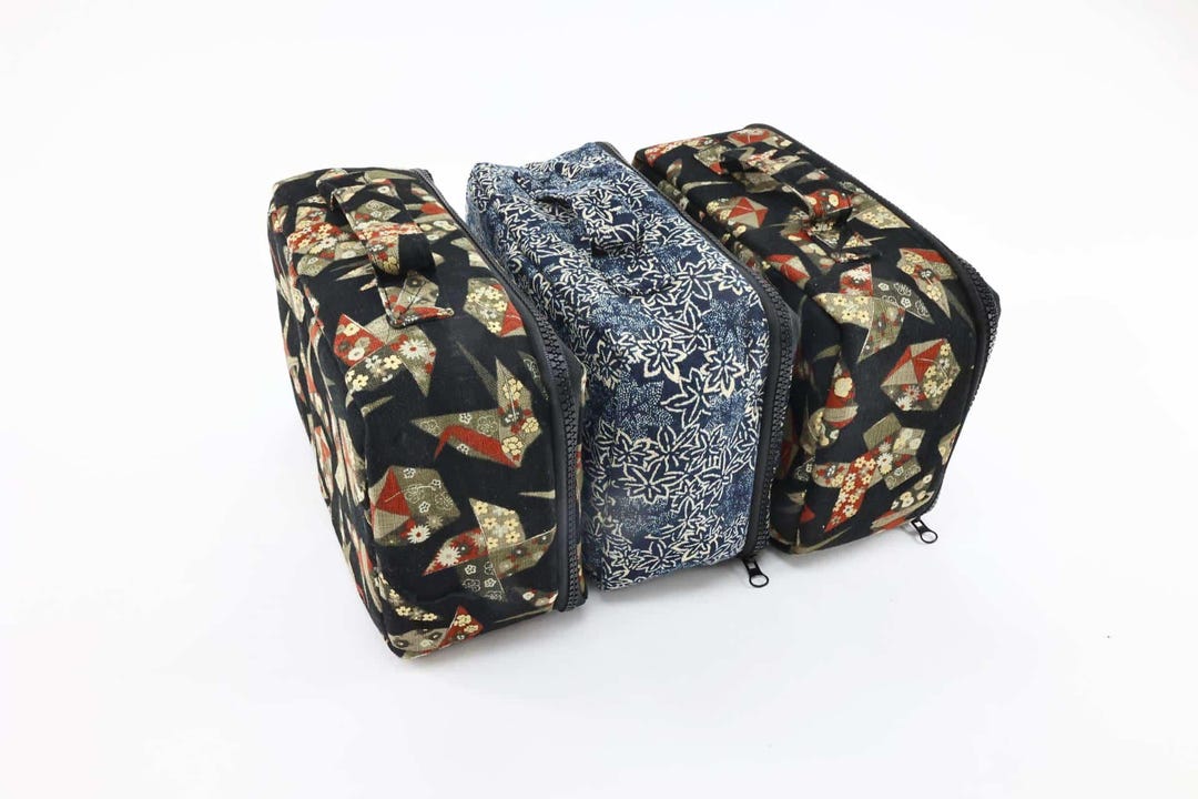 Bento Lunch Bag Handmade in Japanese Fabric, Bag for Bento, Japanese ...