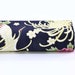 Japanese Tsuru Fabric Floral Pattern Blue Background 50cm Japanese ...