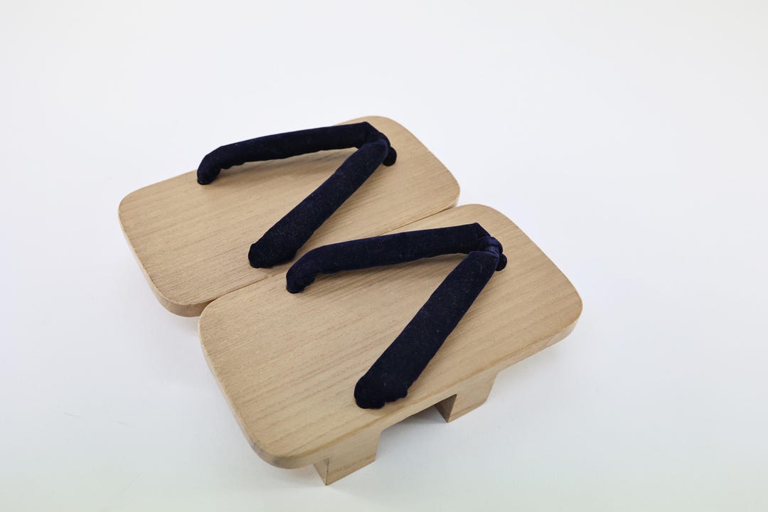 Men's Wooden Japanese Geta Sandals, New Geta, Zōri, Kimono Sandals ...