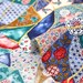 Japanese Fabric Kintsugi Inspired Colorful -50cm- Japanese Fabrics ...