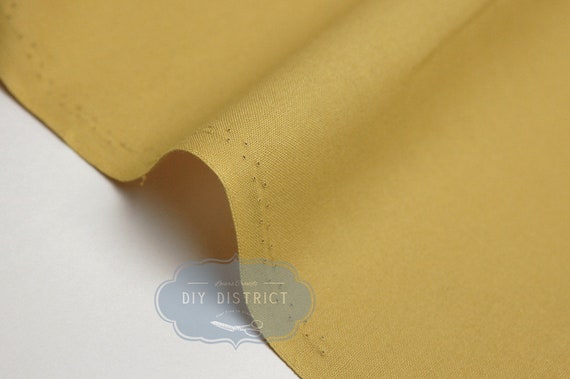 yellow color plain mustard yellow cotton 1M plain fabric plain fabrics ...