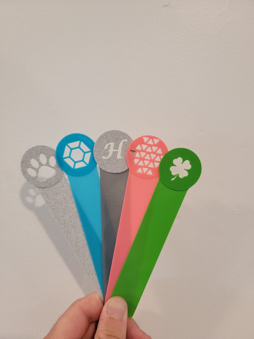 Custom 3D Printed Bookmark - Etsy