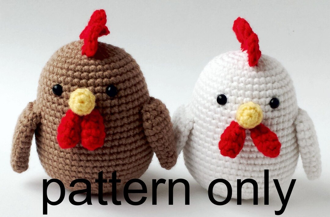 PDF PATTERN: Rooster, Crochet Rooster, Rooster Amigurumi - Etsy