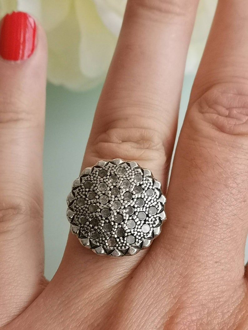 Earrings With Silver Ring 925 Italian Jewelry - Etsy