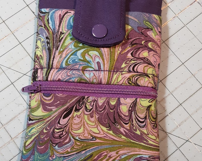 Women's Cell Phone Purse, Crossbody, Purple, Green - Etsy