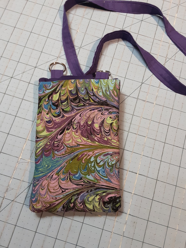 Women's Cell Phone Purse, Crossbody, Purple, Green - Etsy