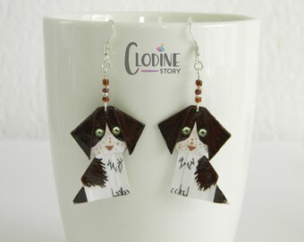 Origami Spaniel - Etsy