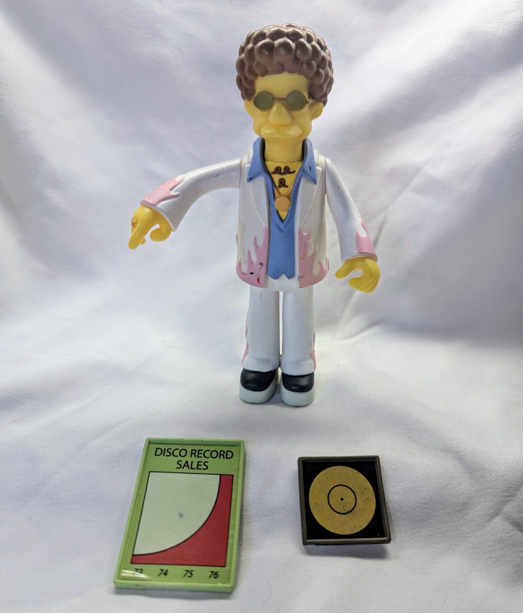 Playmates the Simpsons "disco Stu" Series #9 Figure - Etsy