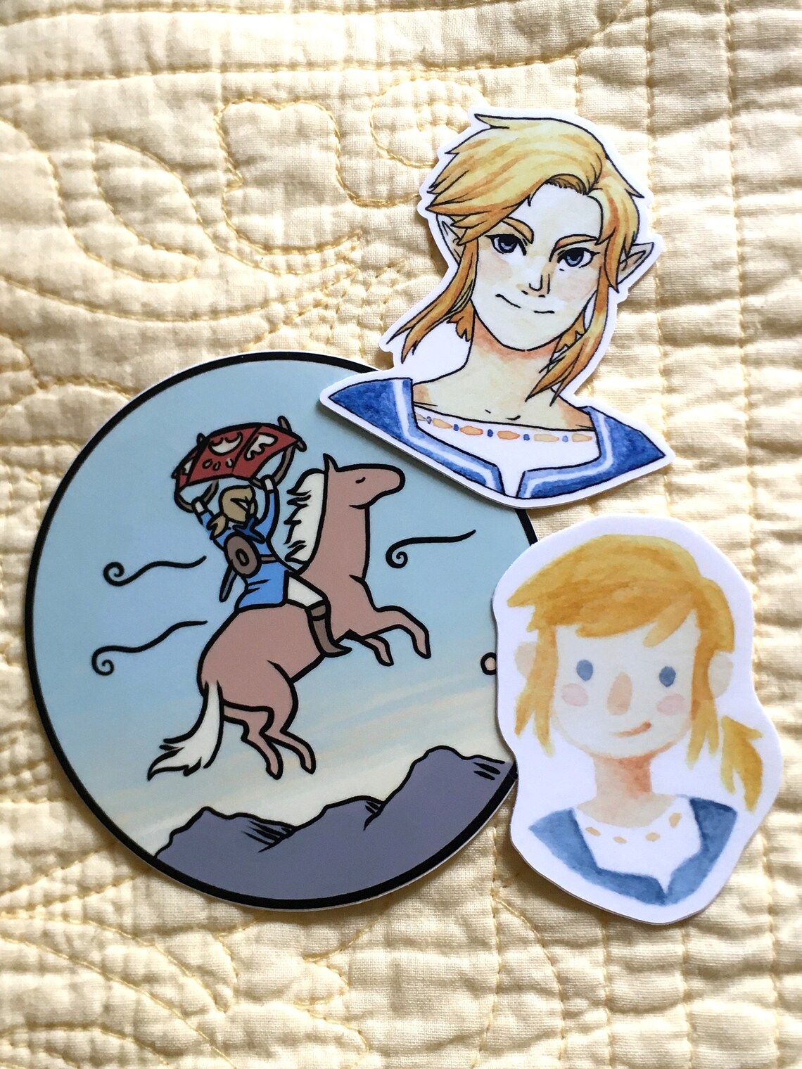 BOTW Glider Vinyl Sticker Legend of Zelda Waterproof | Etsy