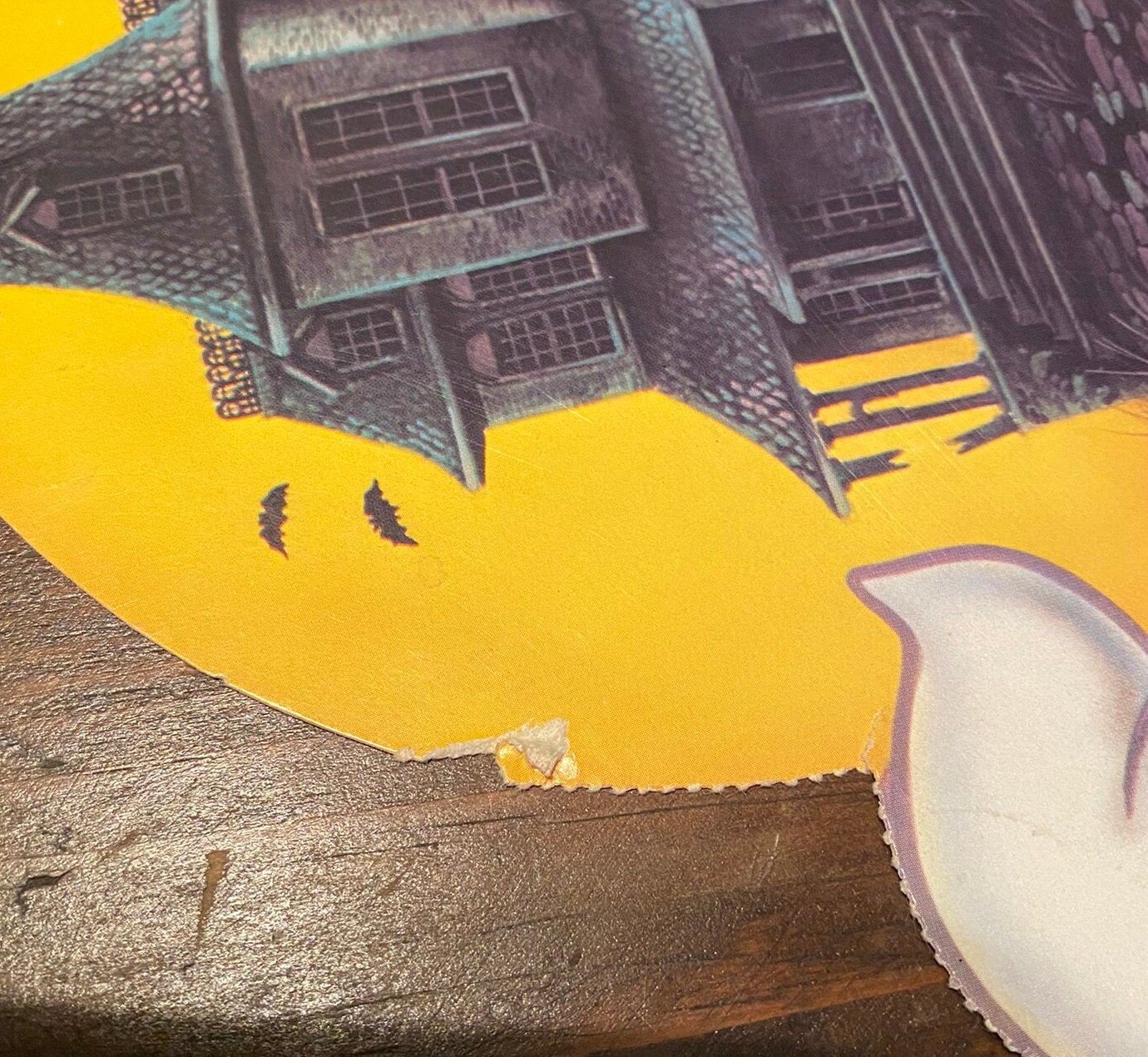 1983 Beistle GHOSTS With Haunted House Cut Out Vintage - Etsy